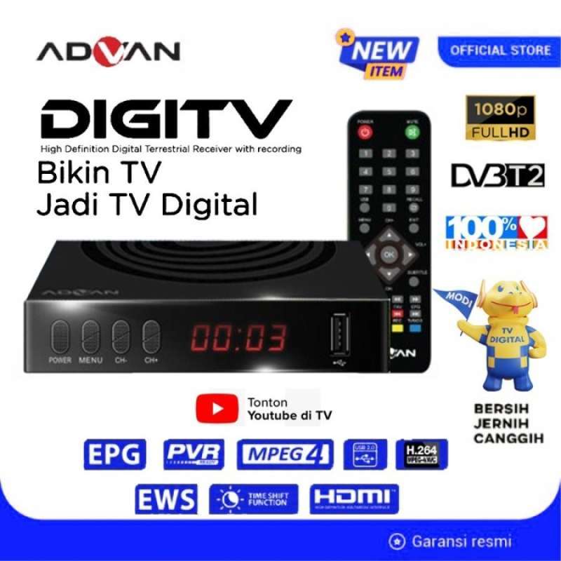 Promo Evercross Stb Set Top Megabox - Hdmi - Digitv+hdmi Diskon 25% Di ...