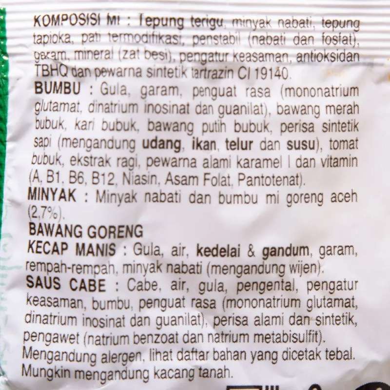 Jual Mie Instan Indomie Goreng Aceh 90 Gram Di Seller Supermart ...