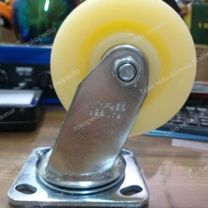 Promo Roda Nilon Heavy Duty Ranger Germany 4inch Hidup Diskon 23% Di ...