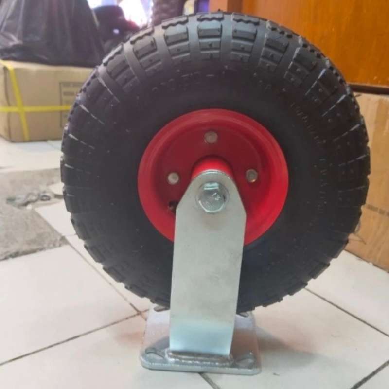 Promo Roda Troli Ban Angin 10 Inch Mati Diskon 23% Di Seller Darmaroca ...