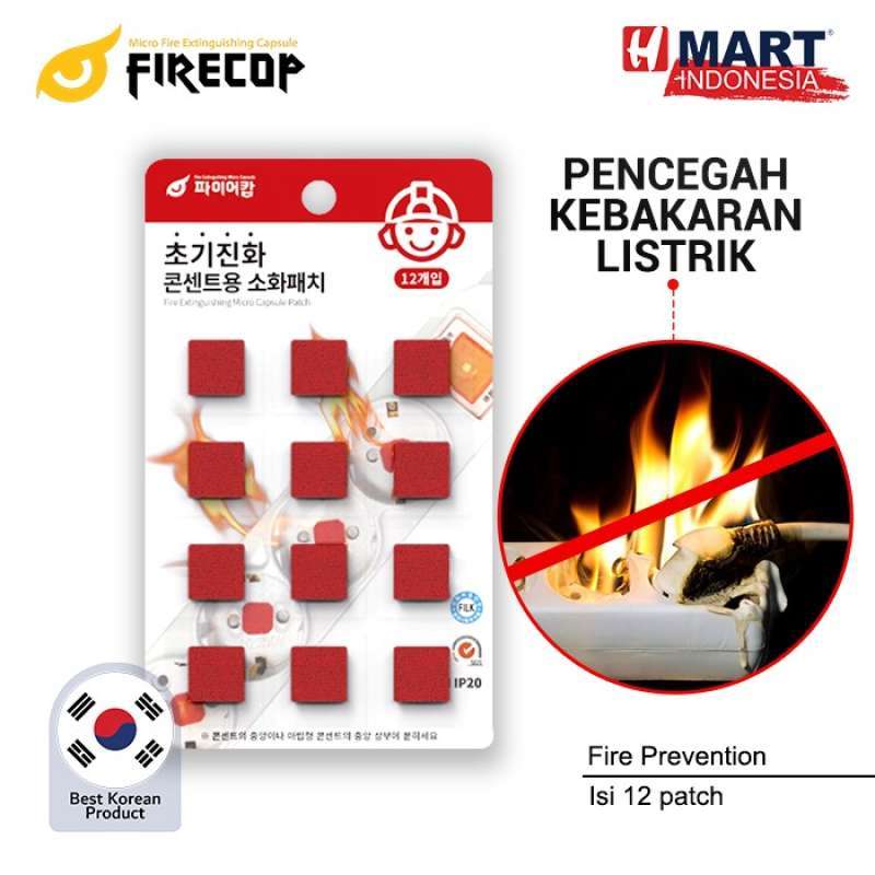 Promo Firecop Fire Prevention Patch - Alat Pencegah Kebakaran Listrik ...