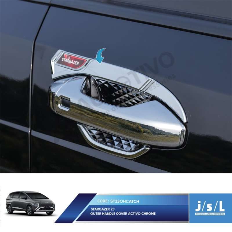 Promo Hyundai Stargazer Outer Handle Cover Activo Chrome Jsl Mangkok ...