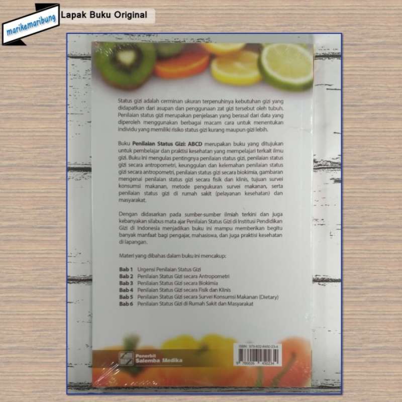 Promo Buku Penilaian Status Gizi: Abcd Diskon 23% Di Seller Anjangsana ... Promo Buku Penilaian Status Gizi: Abcd Diskon 23% Di Seller Anjangsana ...