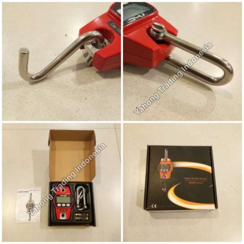 Promo Timbangan Gantung Digital Mini Crane Scale 100kg 0.05kg Diskon 23% Di Seller Darmaroca ...