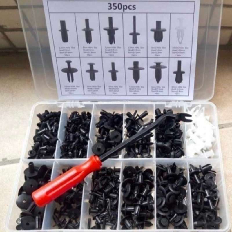 Promo Klip Baut Plastik Mobil Grand Livina Rivet Mur Pengencang Body ...