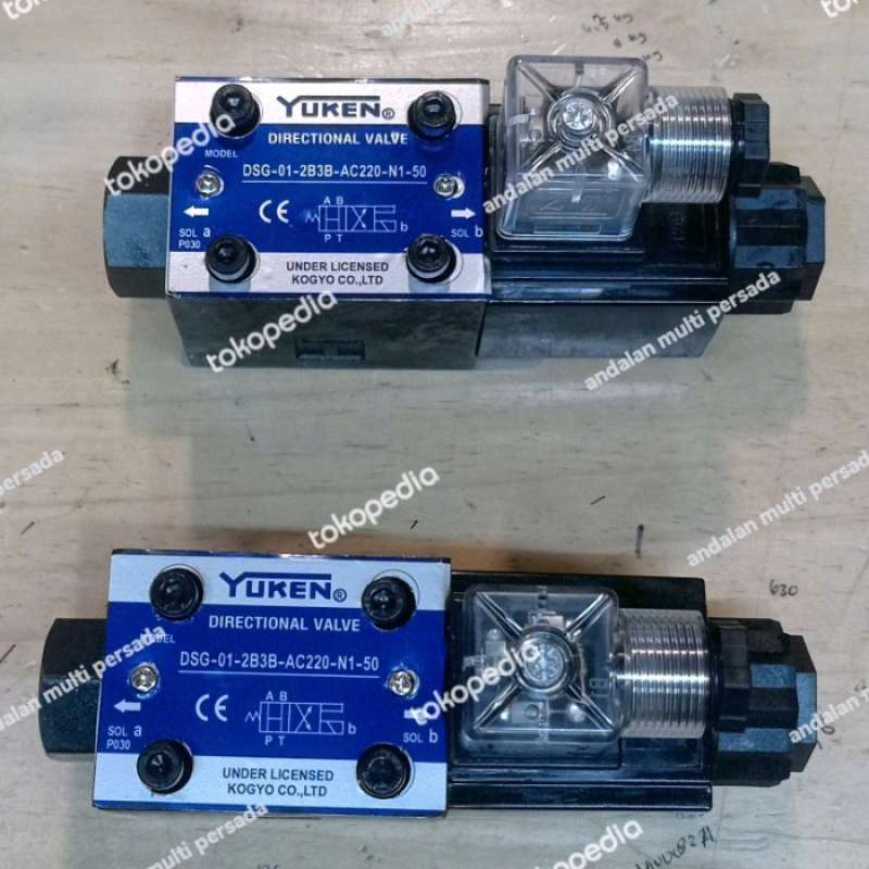 Promo Directional Valve Dsg-01-2b3b-a220-n1-50 Yuken Diskon 23% Di Seller Darmaroca - Cengkareng ...
