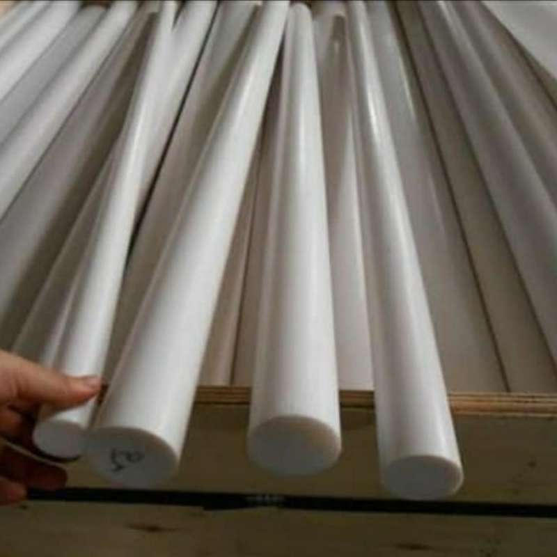 Promo Teflon Batangan 30mm X 500mm / Teflon As / Teflon Ptfe Rod Diskon 23% Di Seller Darmaroca ...
