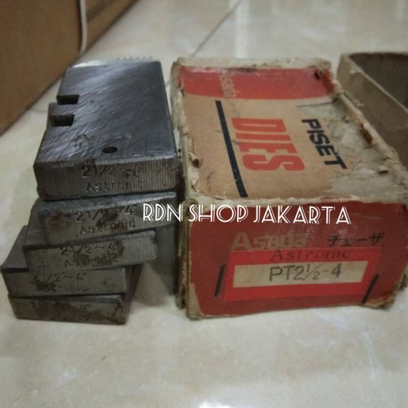 Promo Asada Piset Dies Mata Snai Drat Pipa Set Astronic Pt 2 1/2 - 4 ...