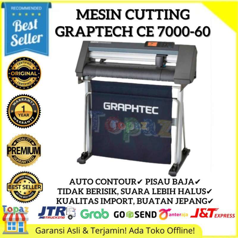 Promo Mesin Cutting Sticker Graphtec Ce7000 - 60 Cm / Japan Diskon 23% Di Seller Darmaroca ...