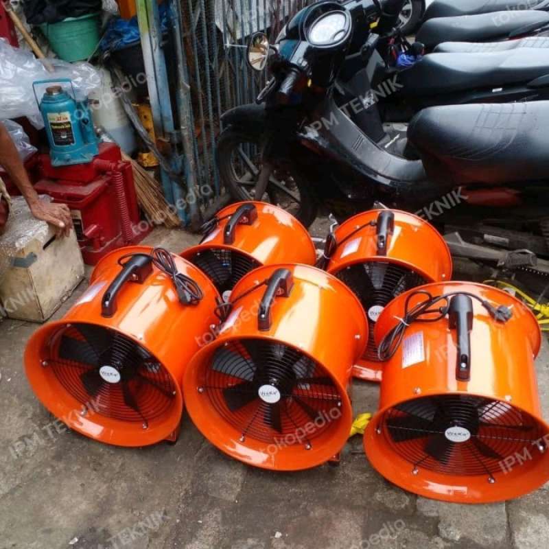 Promo Kipas Blower Portable Ventilator 20 Inch Plus Selang 10 Meter ...