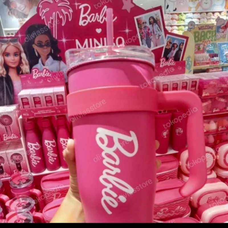 Promo Tumbler Miniso X Barbie Limited Edition Miniso Singapore Diskon ...