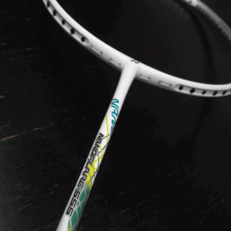 Promo New Raket Badminton Yonex Nanoflare 555 Matte White Diskon 23% Di ...