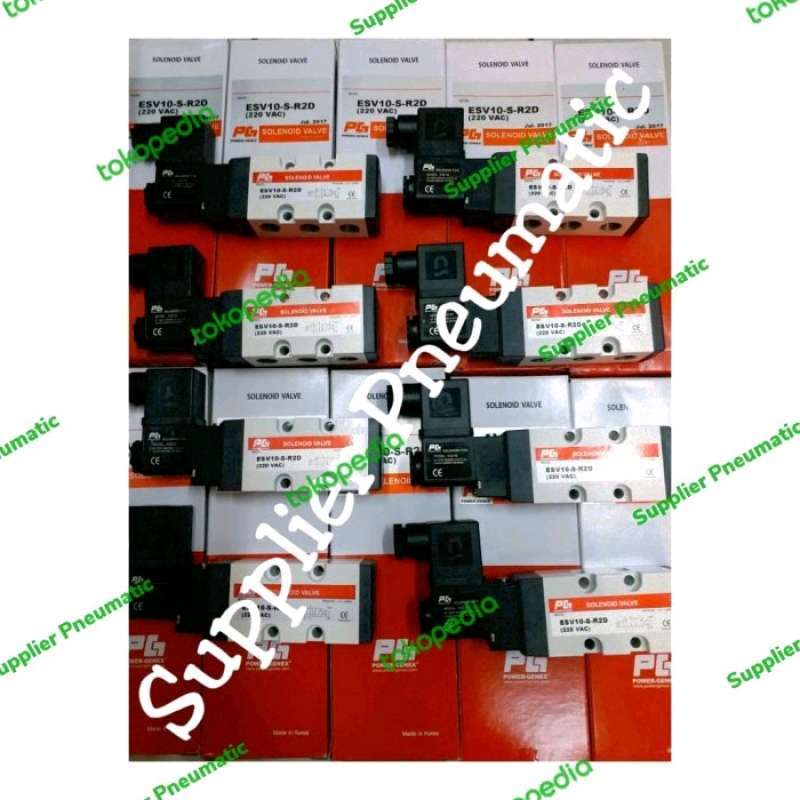 Promo Power-genex Korea 5/2way Solenoid Namur Esv10-sr2d Drat 1/4 ... Promo Power-genex Korea 5/2way Solenoid Namur Esv10-sr2d Drat 1/4 ...