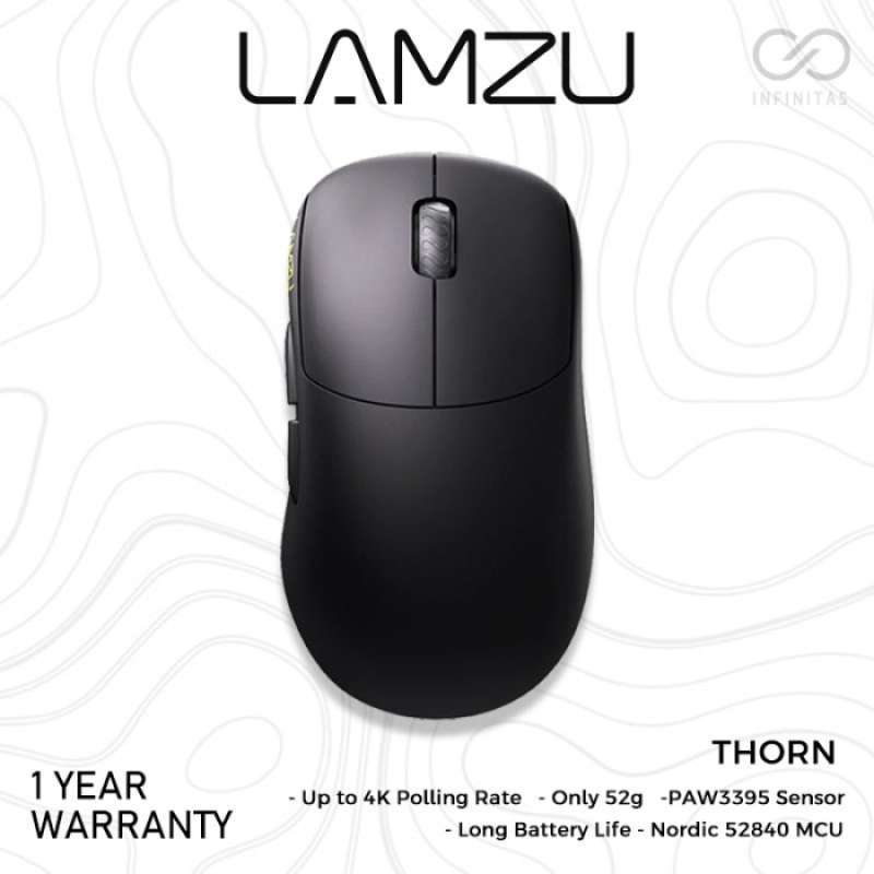 Promo Lamzu Thorn Wireless Ultra Light Ergonomic Gaming Mouse Diskon 23% Di Seller Utepe Store ...
