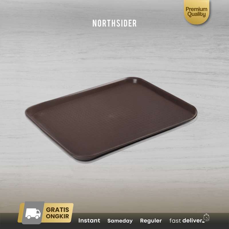 Promo Nampan Baki Persegi Serving Tray Restoran Kantin Food Court Jd-1116 Diskon 47% Di Seller ...