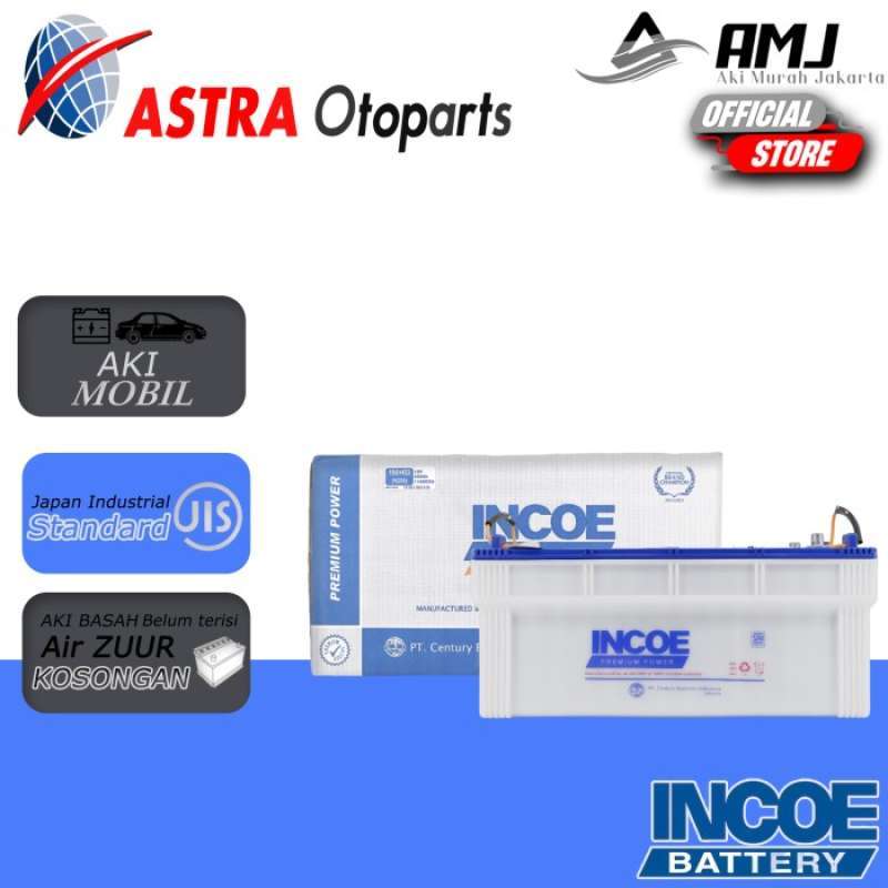Promo Aki Incoe Premium Astra N200 Aki Basah 12v / 200ah Diskon 2% Di ...