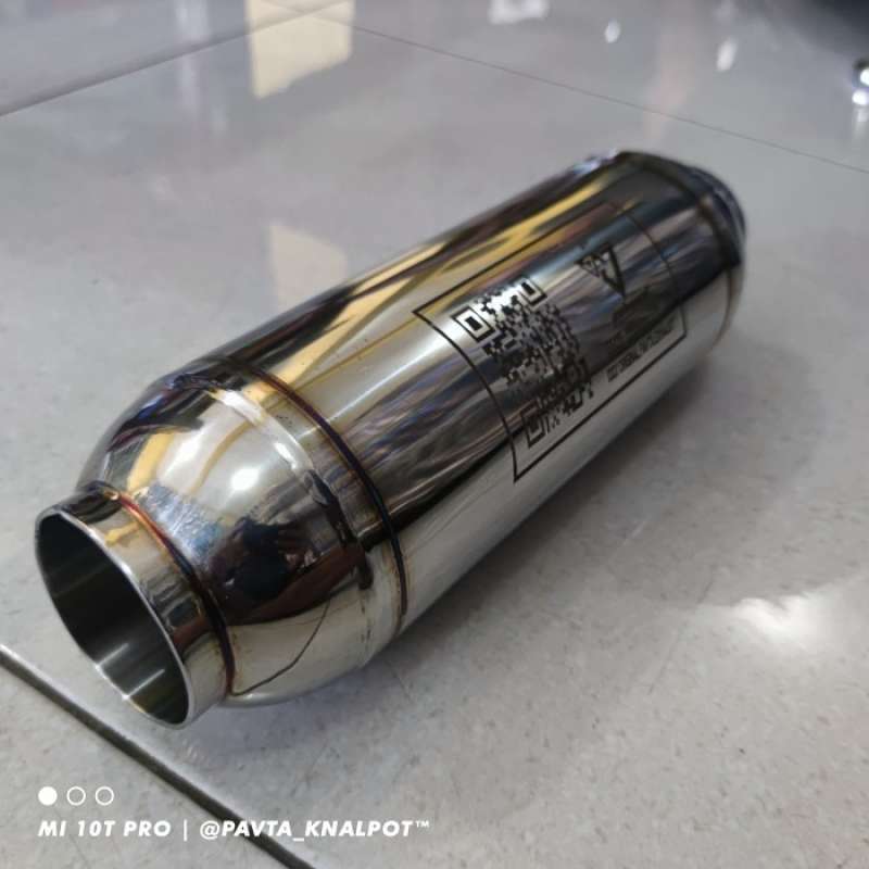 Promo Resonator Khusus Drag Inlet 2,5inchi Knalpot Mobil Manual Dan ...