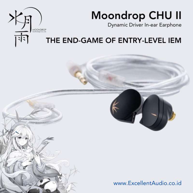 Promo Earphone Moondrop Chu Ii Dynamic Driver In-ear Monitor Diskon 50% ...
