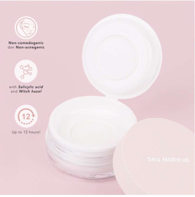 Promo Sea Makeup Acne Care Micro Translucent Setting Powder Loose ...