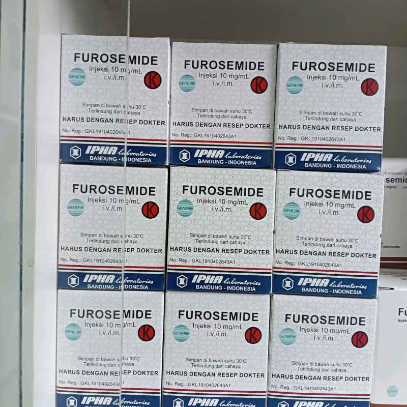 Jual Ori Furosemide/furosemid/box Injeksi Ampul Exp 2025 Di Seller ...