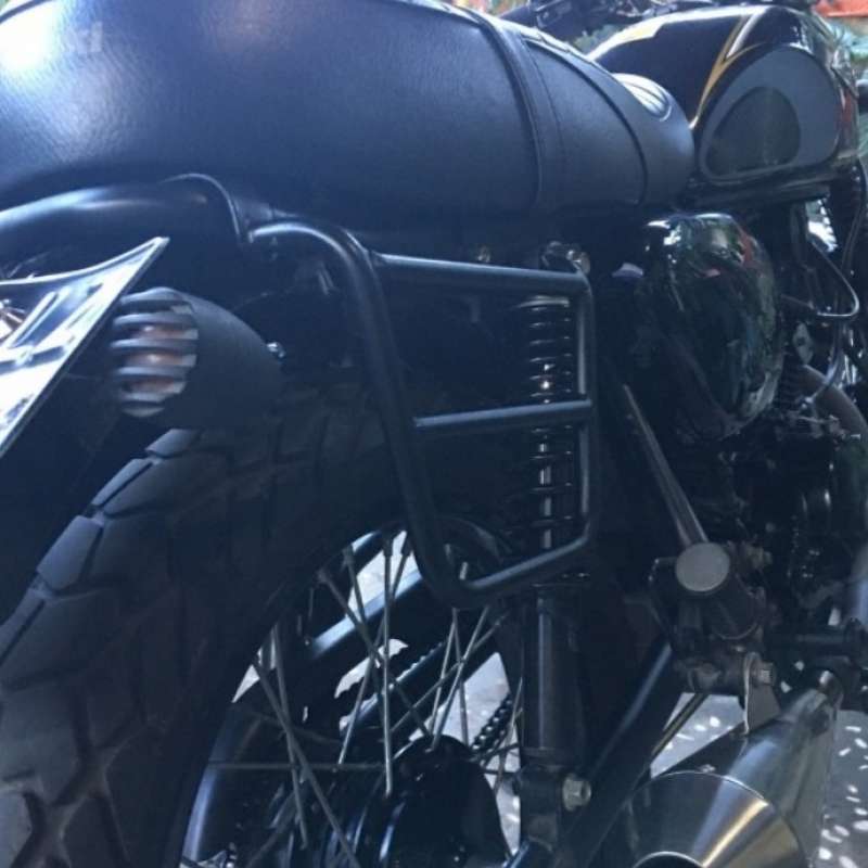 Promo Siderack Penahan Tas Kawasaki W175 Diskon 16% Di Seller Toplets ...