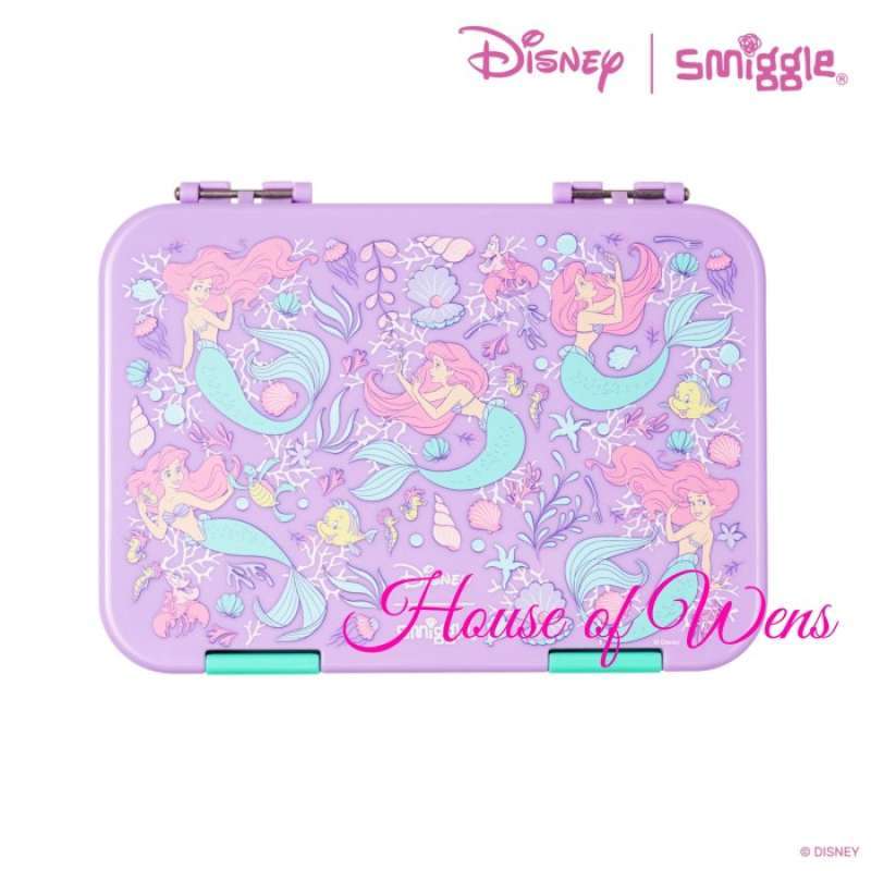 Promo Smiggle Disney Princess Medium Bento Lunchbox Original - Kotak ...