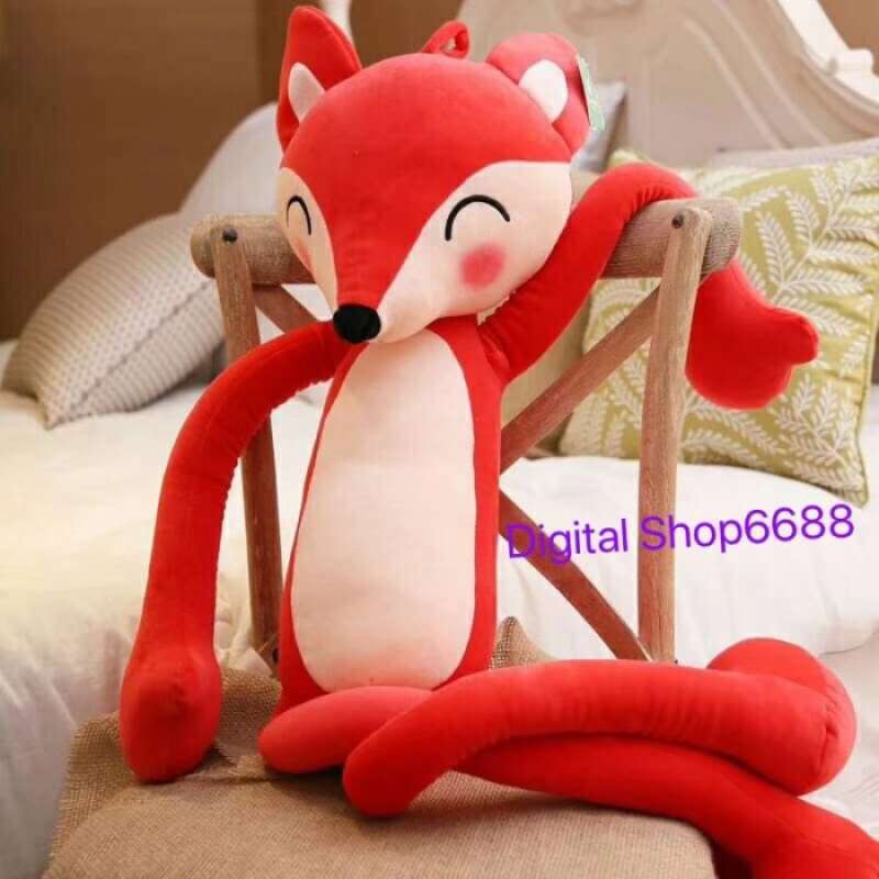 Jual Boneka Berkaki Panjiang Rubah / Lucu / Soft Doll Ukuran 1 Meter Di ...