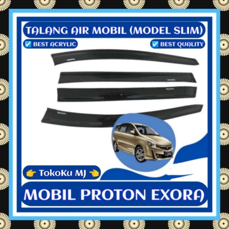 Promo Talang Air Mobil (4 Pintu) Proton Exora - Model Slim - Full Set ...