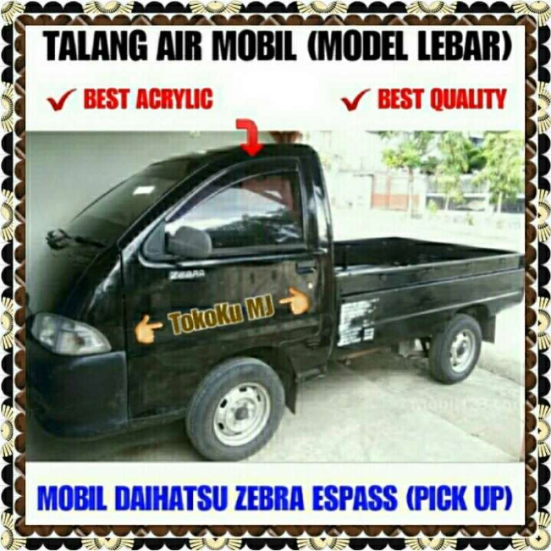 Promo Talang Air (2 Pintu Depan) Zebra Espass (m0del Lebar) Pick Up ...