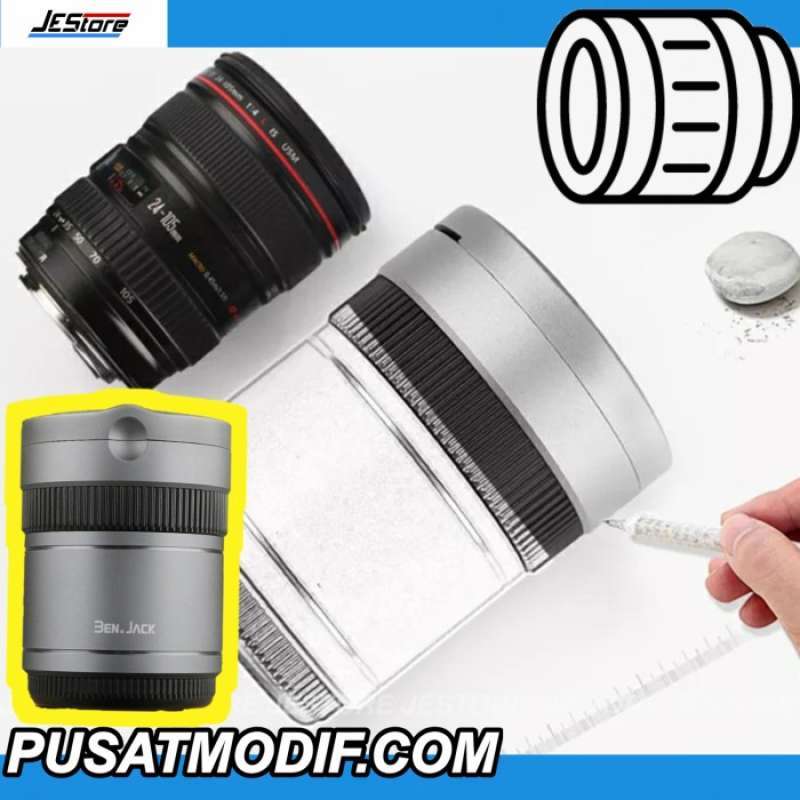 Promo Asbak Premium (( Model Camera Lens )) Mobil/kantor Utk Fotografer ...