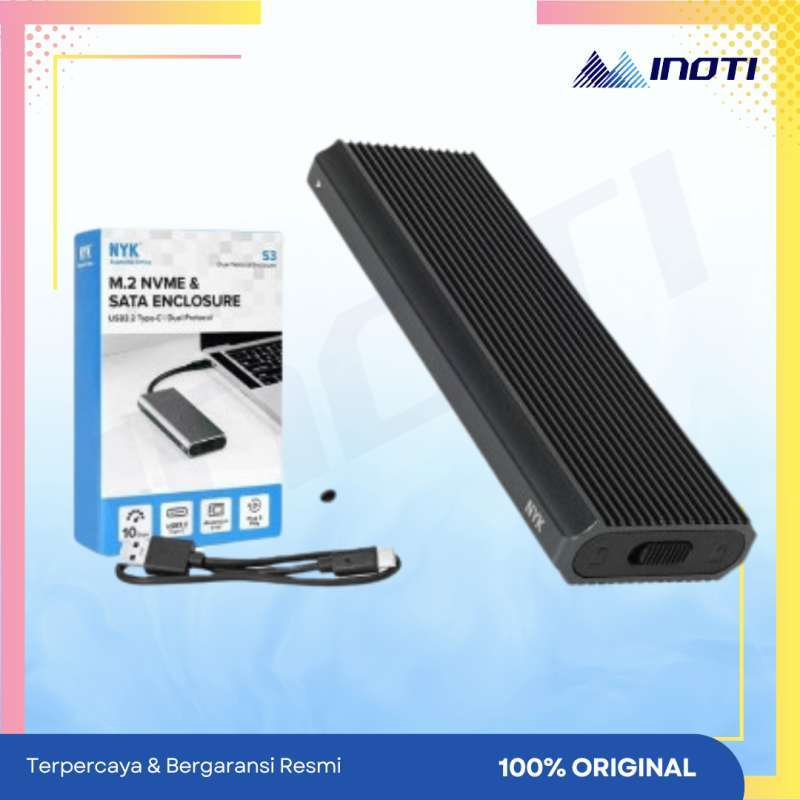 Jual Nyk Casing Ssd Nvme M.2 Enclosure Hardisk Dual Protocol S3 Di ...