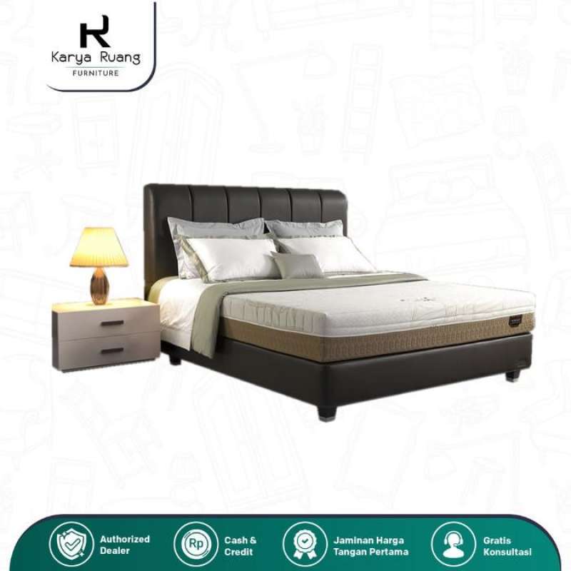 Jual Karya Ruang | Florence Kasur Spring Bed Orthopedic Care Full Set ...