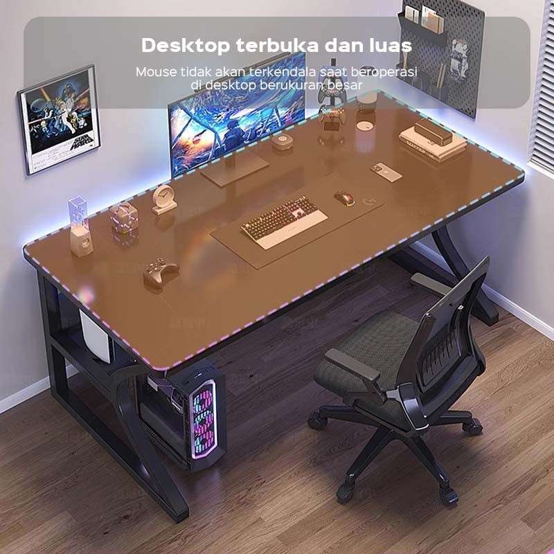 Promo Yup Fiber Karbon Meja Gaming Meja Komputer Minimalis ...