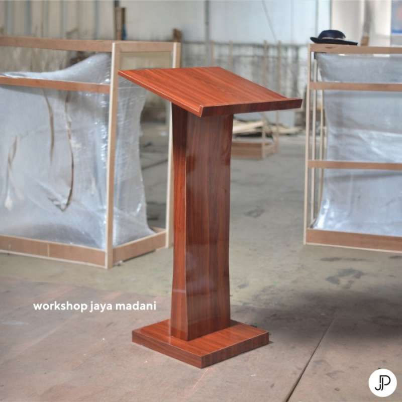Promo Podium Minimalis - Mimbar Kayu Diskon 33% Di Seller Azzana Storee ...