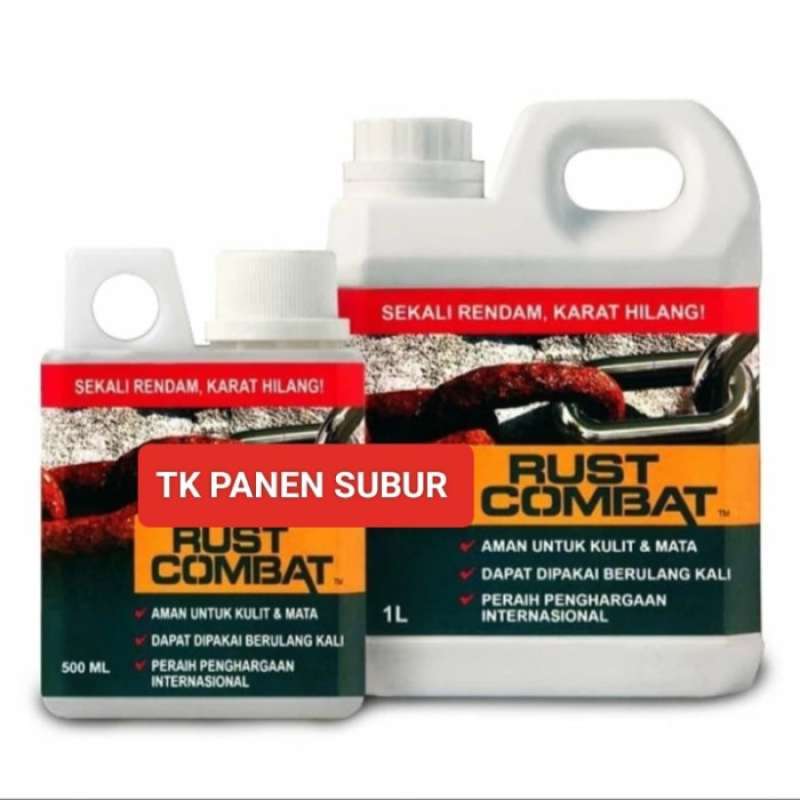 Promo Rust Combat Cairan Perontok Karat 1 Liter Diskon 30% Di Seller ...