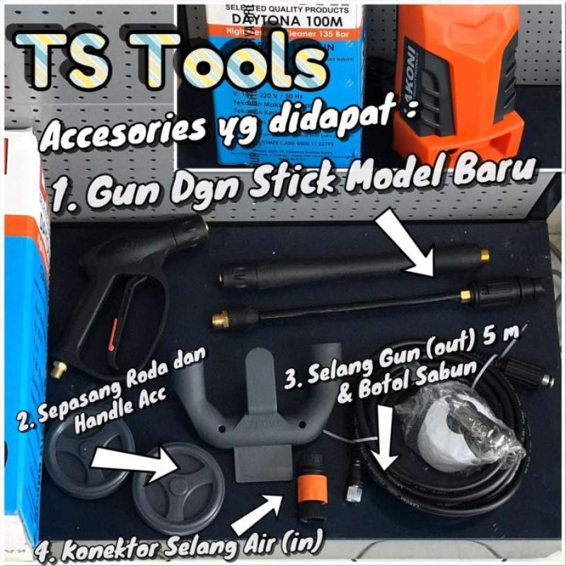 Promo Mesin Steam Lakoni Daytona100 Jet Cleaner Daytona 100 M 100m ...