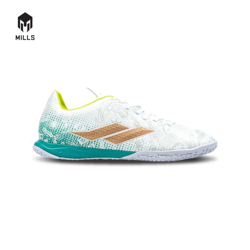 Jual Mills Sepatu Futsal Xyclops Acg Mk Ii Prime In White / Spectra ...