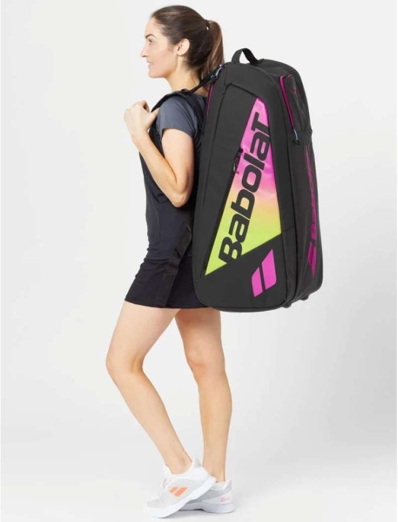 Promo Tas Raket Tenis Babolat Pure Aero Rafa 2024 12 Pack Tennis Racket Bag Original Diskon 23% ...