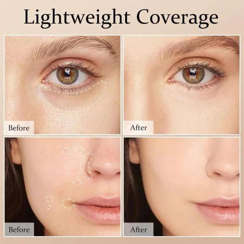 Jual Mack Andy Waterproof Liquid Concealer New Oil Control Full ...