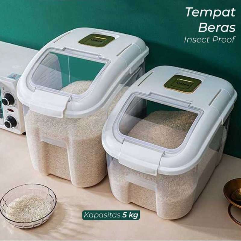 Promo Tempat Beras Dispenser Beras Wadah Rice Container Box Insect ...