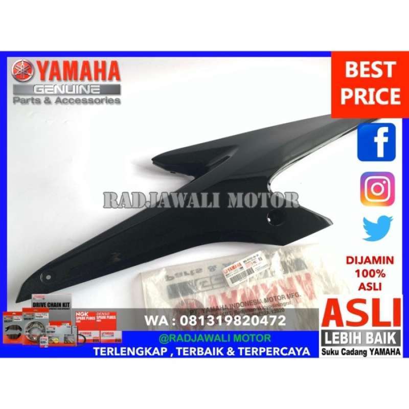 Promo Cover Side/ Delta Box Kiri Aerox 155 Hitam Asli Original Yamaha ...