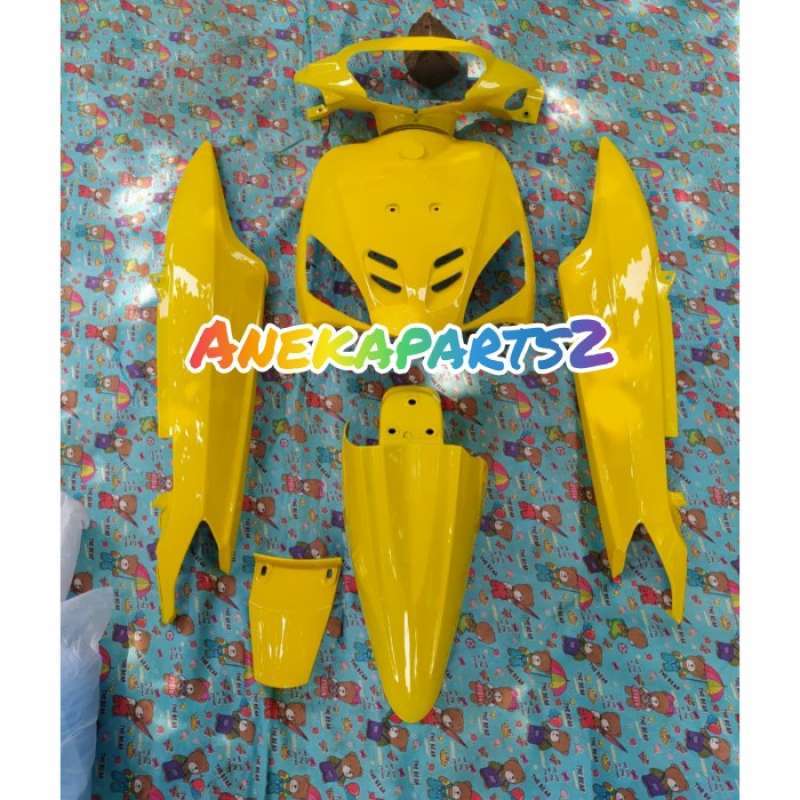 Promo Body Halus Full Set Mio Sporty Kuning Polos Diskon 23% Di Seller ...