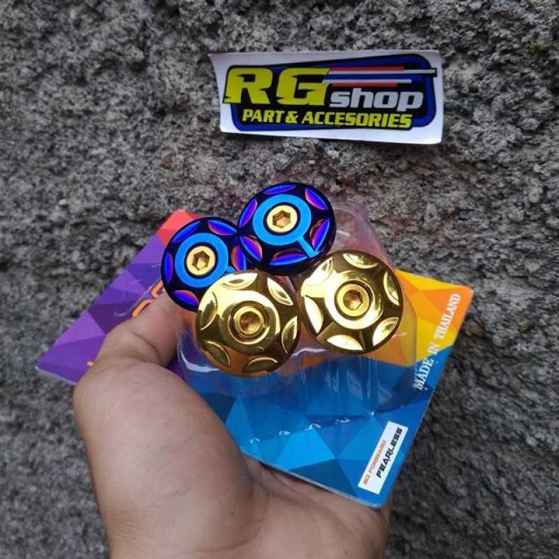 Promo Jalu Atau Bandul Stang Stainless Gold Dan Blue Diskon 23% Di ...