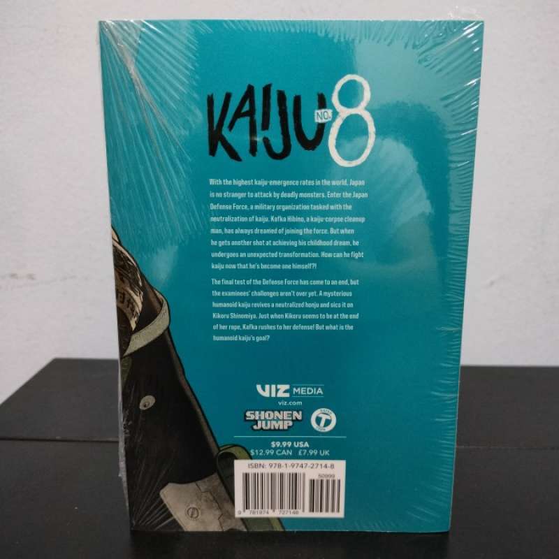 Promo Kaiju No. 8 Vol 2 Naoya Matsumoto Tp Viz Media Komik English ...
