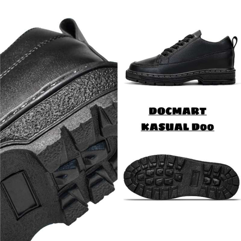Promo Sepatu Casual Docmart Sol Pvc Model D00 Size 39-43 - Hitam 43 ...