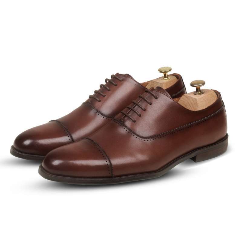 Promo Conrad Cap Toe Coffee - Nappa Milano - Nappa Milano - Sepatu Pria ...