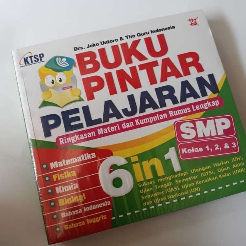 Promo Buku Pintar Pelajaran 6 In 1 Smp Kls 1 2 3 Diskon 27% Di Seller Huka Shop - Kebon Jeruk ...