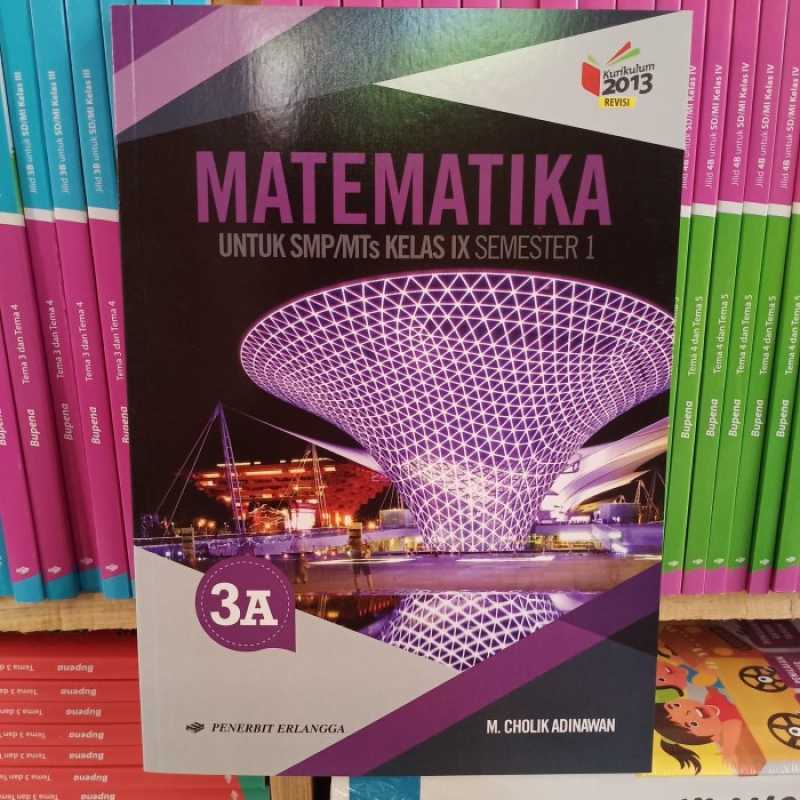 Promo Matematika 3a Smp/mts Kelas 3 Semester 1 K13 Revisi Diskon 31% Di ...