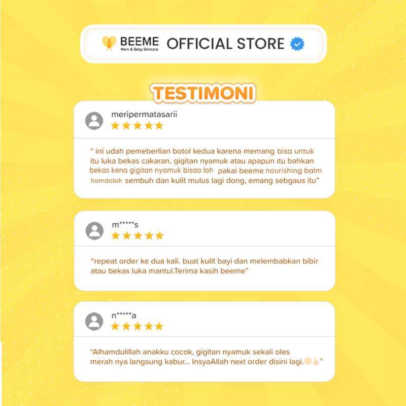 Jual Beeme Natural Moisturizer Set [nourishing Balm + Multipurpose Balm ...