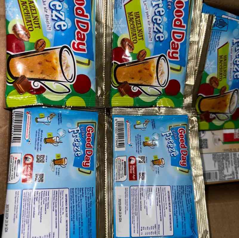 Jual Kopi Good Day Freeze Hazelnut Macchiato Sachet Di Seller ...